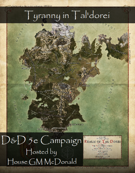 D&D 5e Tyranny in Tal’Dorei Campaign Session 7, Level 4 with GM McDona ...